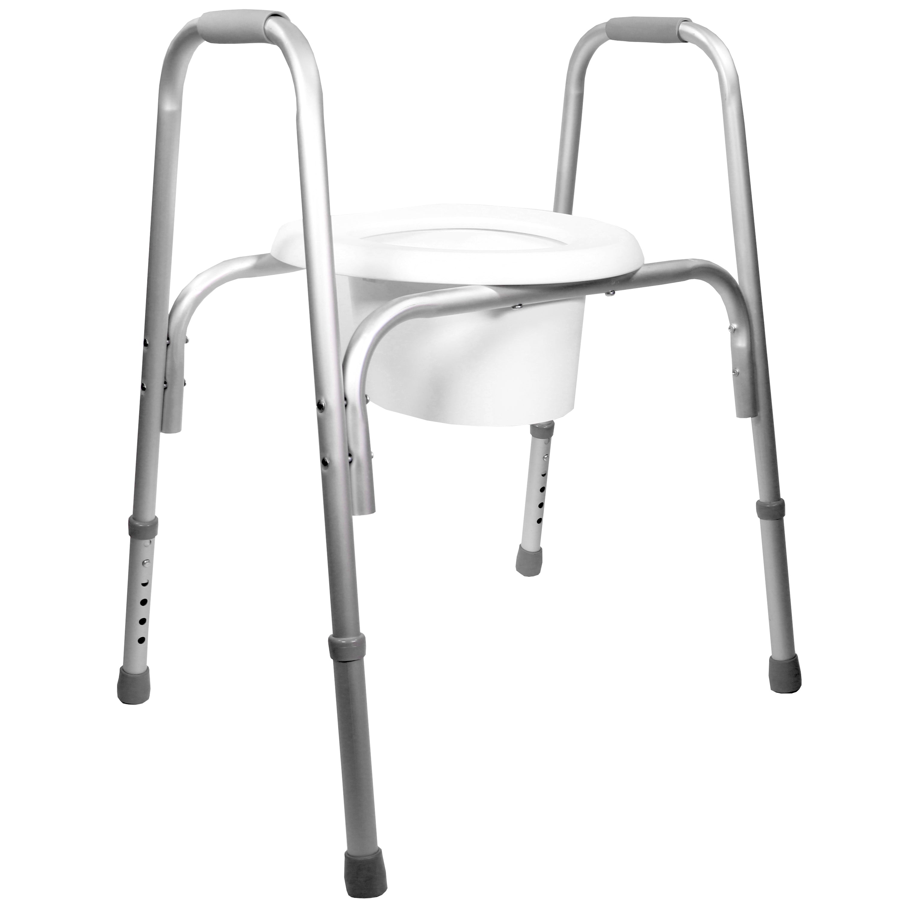 7007-W / Extra-Wide Adjustable Raised Toilet Seat with Safety Frame ...